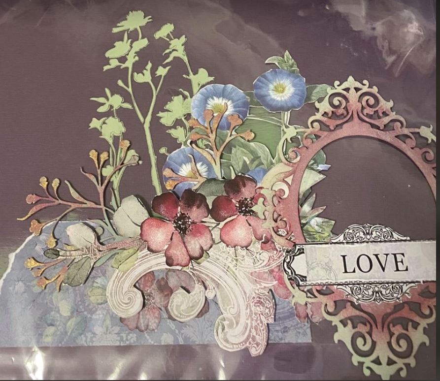 Enchanted Grace acetate page layout – Denise Boddey Designs